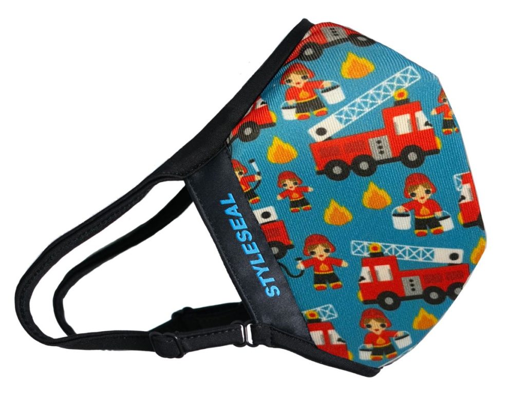 Firetruck Reusable Face Mask - STYLESEAL PRO Mask