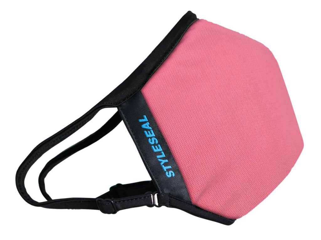 Pretty In Pink Reusable Face Mask - STYLESEAL PRO Mask